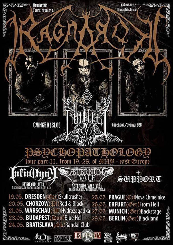 NORWEGIAN BLACK METALLERS RAGNAROK SET TO CO-HEADLINE EAST EUROPEAN ...
